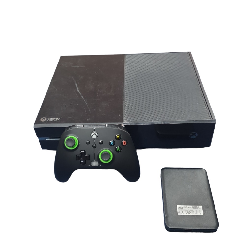Used Xbox One with controller and 1tb external hard drive - Own4Less